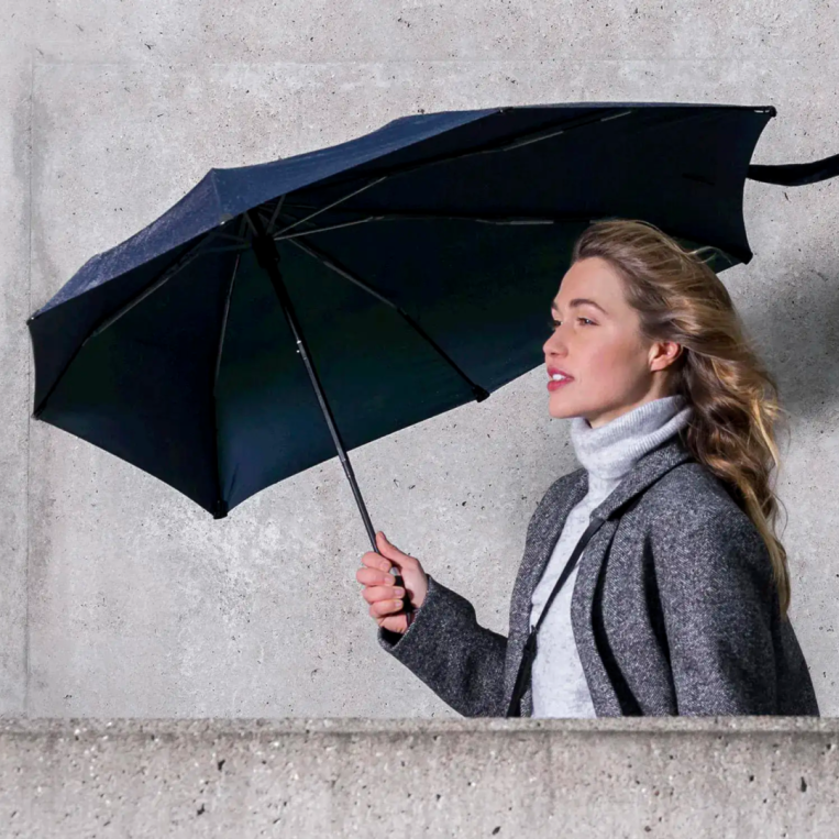 senz° automatic deluxe（センズ オートマチック デラックス）風速100kmの暴風に耐える折りたたみ傘【ワンタッチ自動開閉 ...